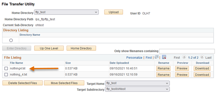 Use the Peoplesoft File Transfer Protocol (FTP) Utility | IT@Cornell